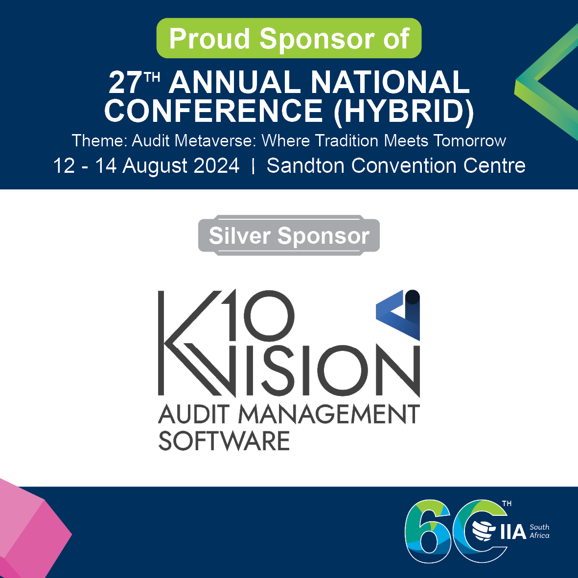 27th Southern African Internal Audit Hybrid Conference | K10 Vision